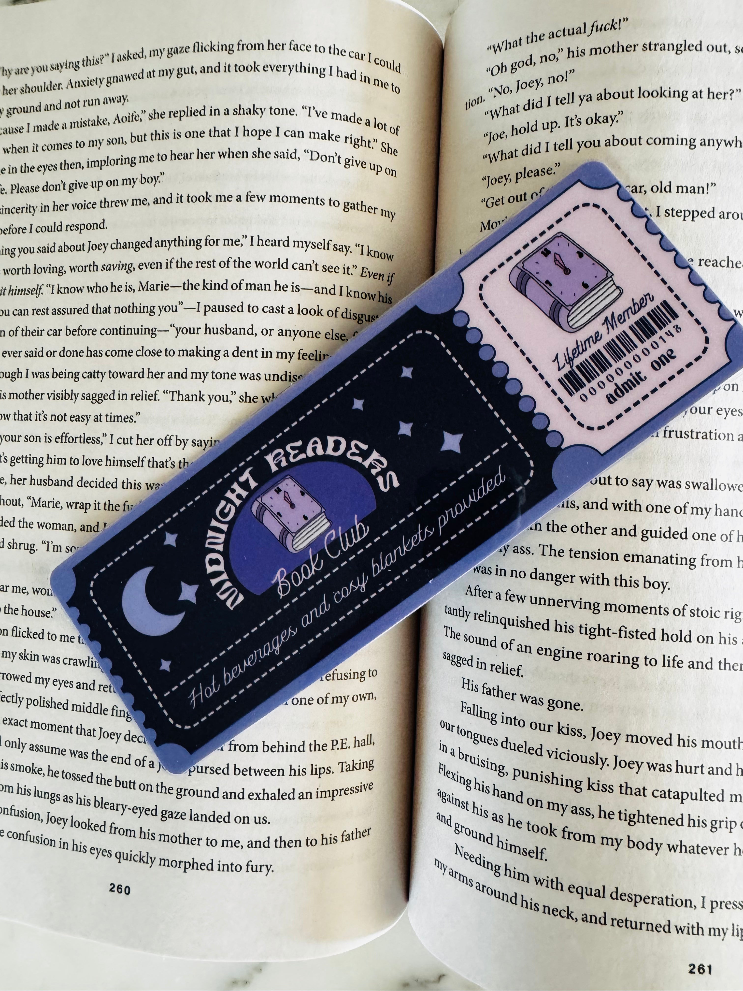 Midnight readers Bookmark – Luxe Designs