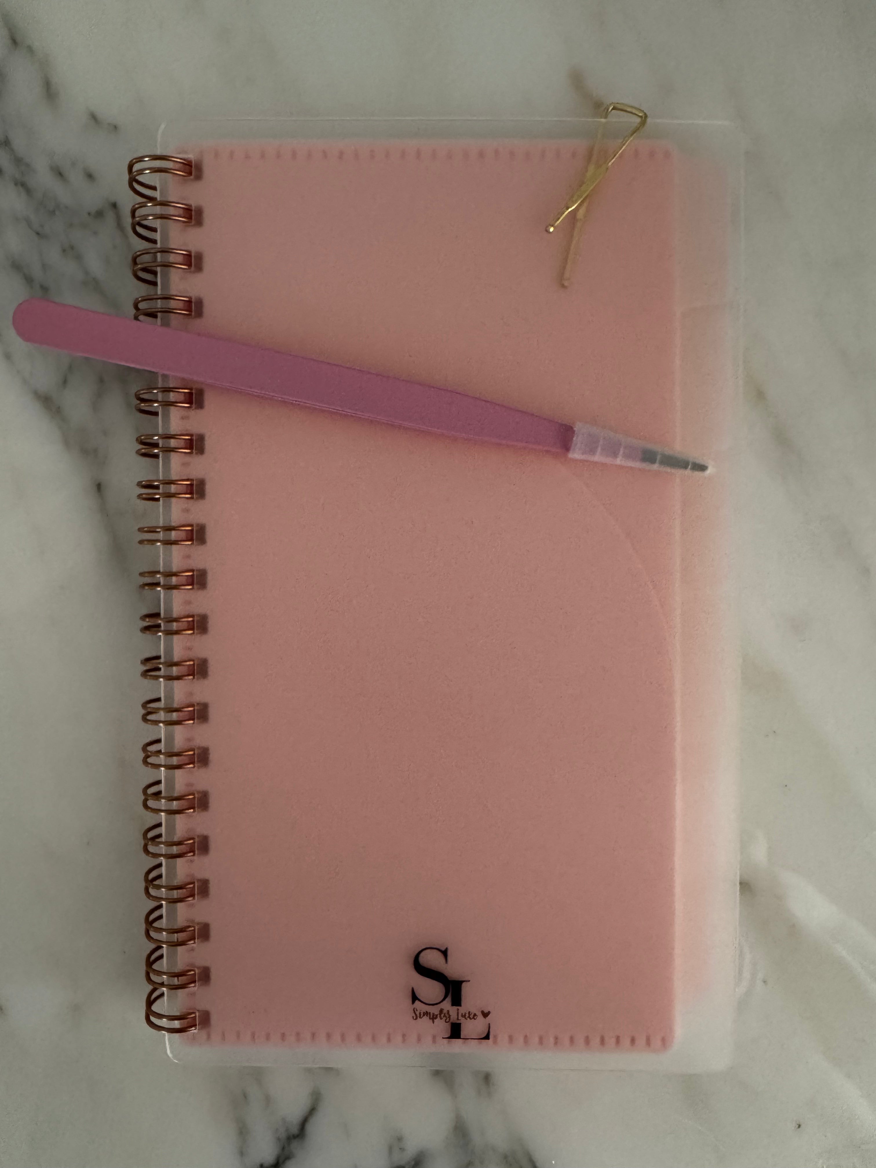 Pre order simply luxe spiral rose gold book – Luxe Designs