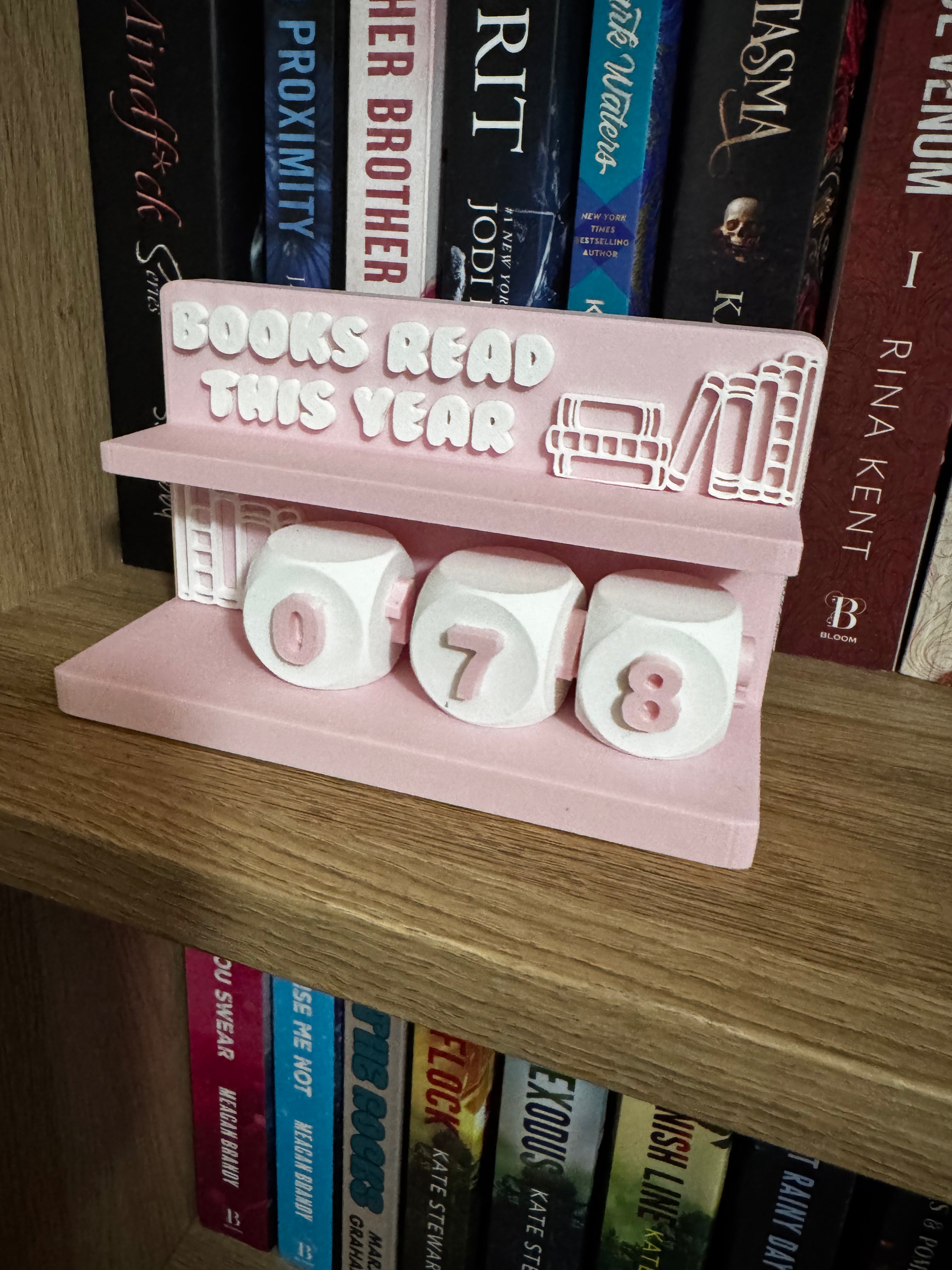 Books Read This Year Counter – Luxe Designs