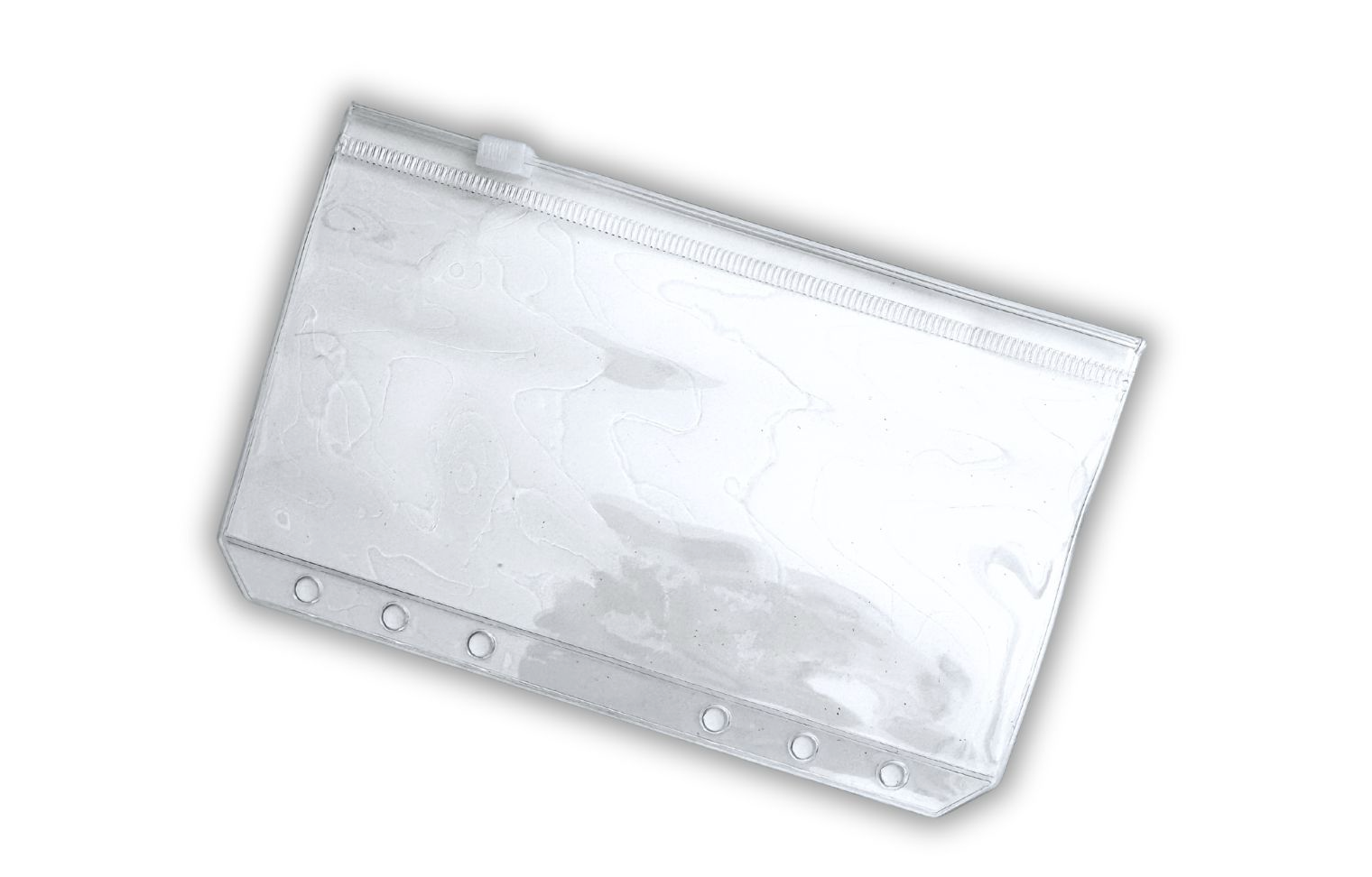 Clear Zipper pouch A6 – Luxe Designs