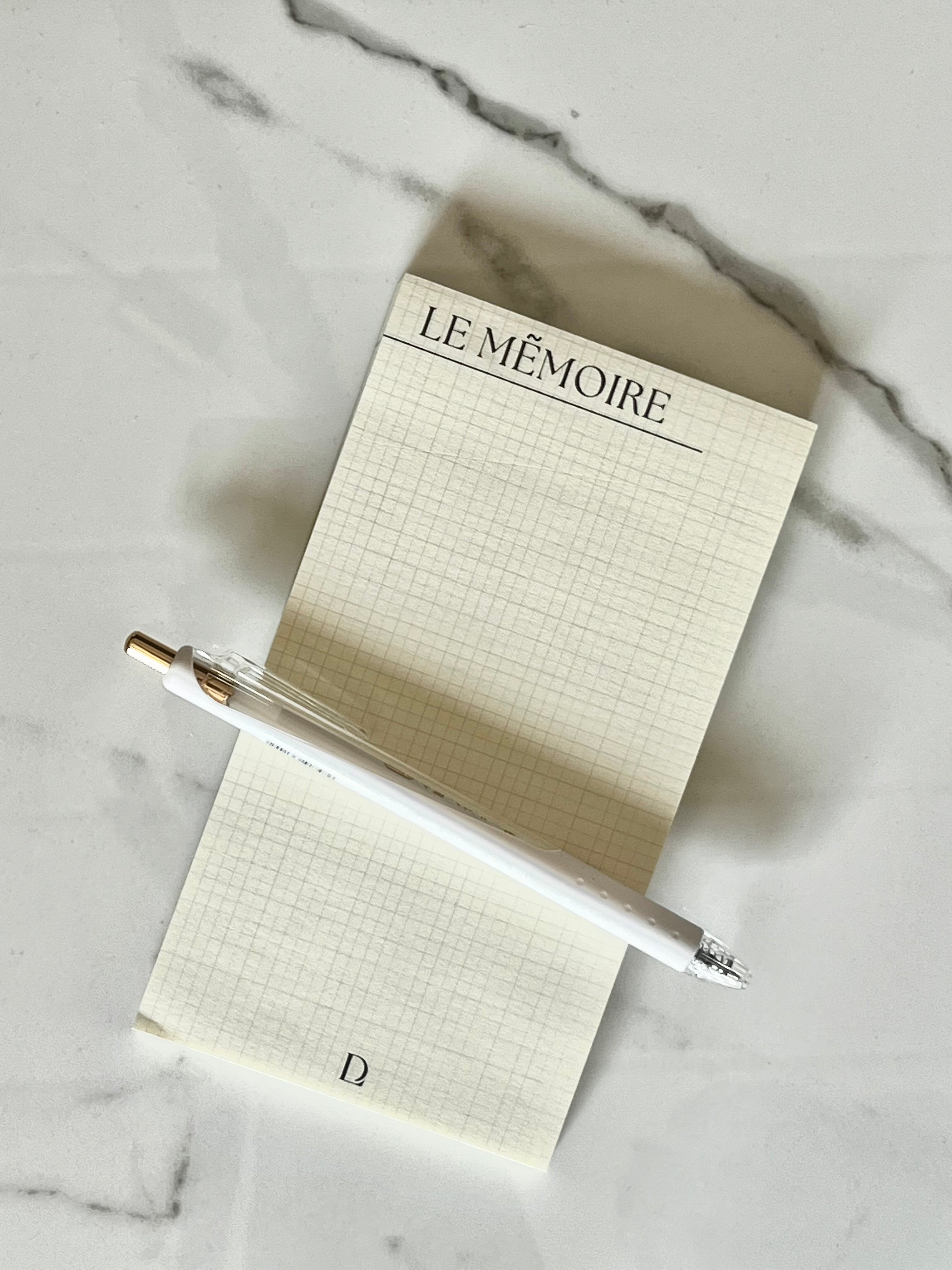 Memo notebook – Luxe Designs