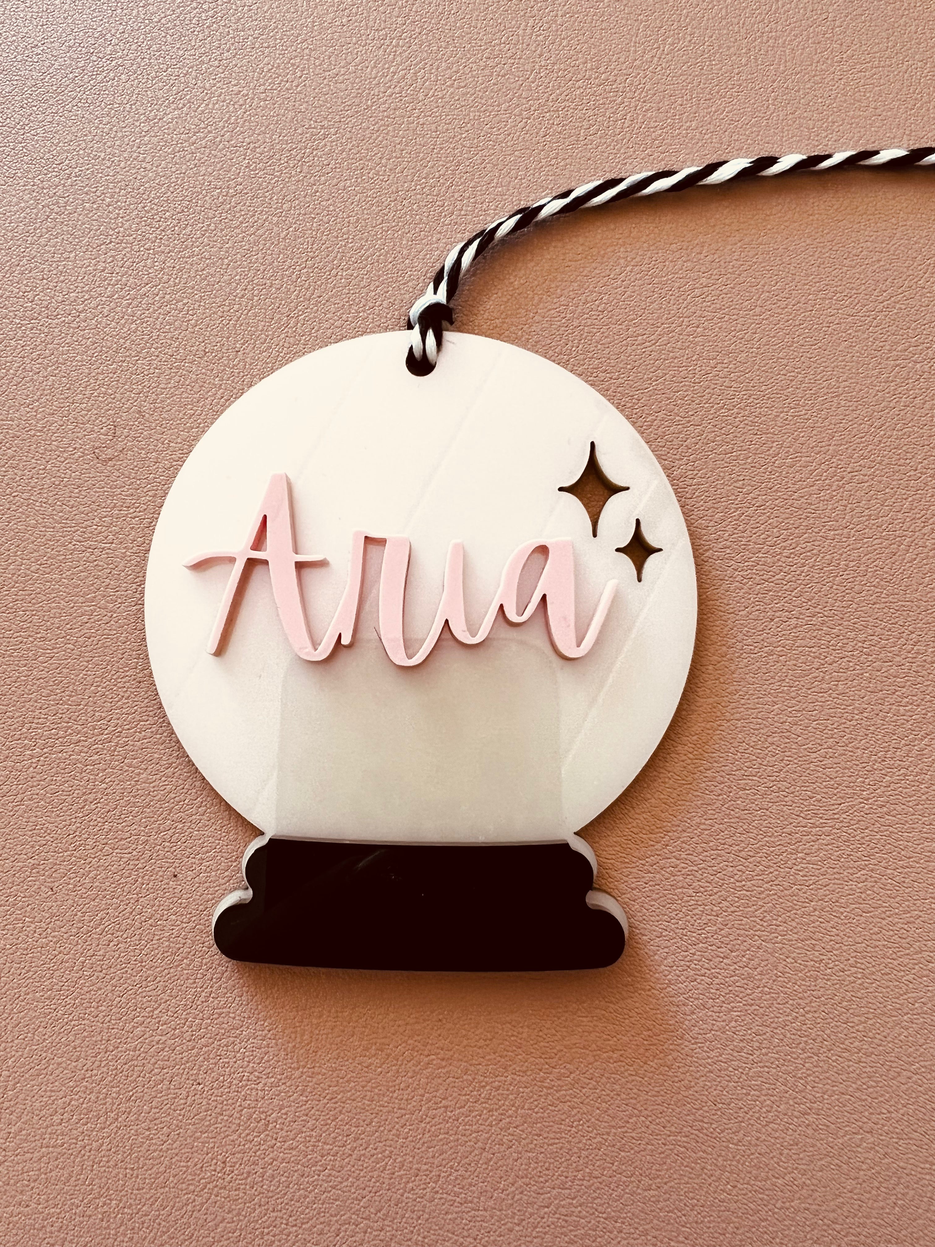 Crystal Ball Tag – Luxe Designs